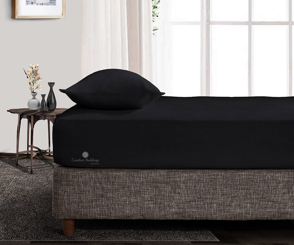 Black Bed Sheets | Comfort Beddings