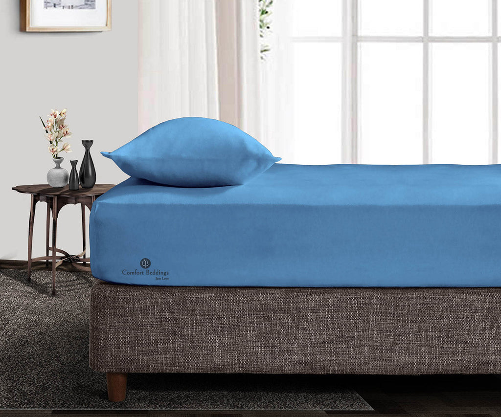 Luxury Blue Bed Sheets | Comfort Beddings