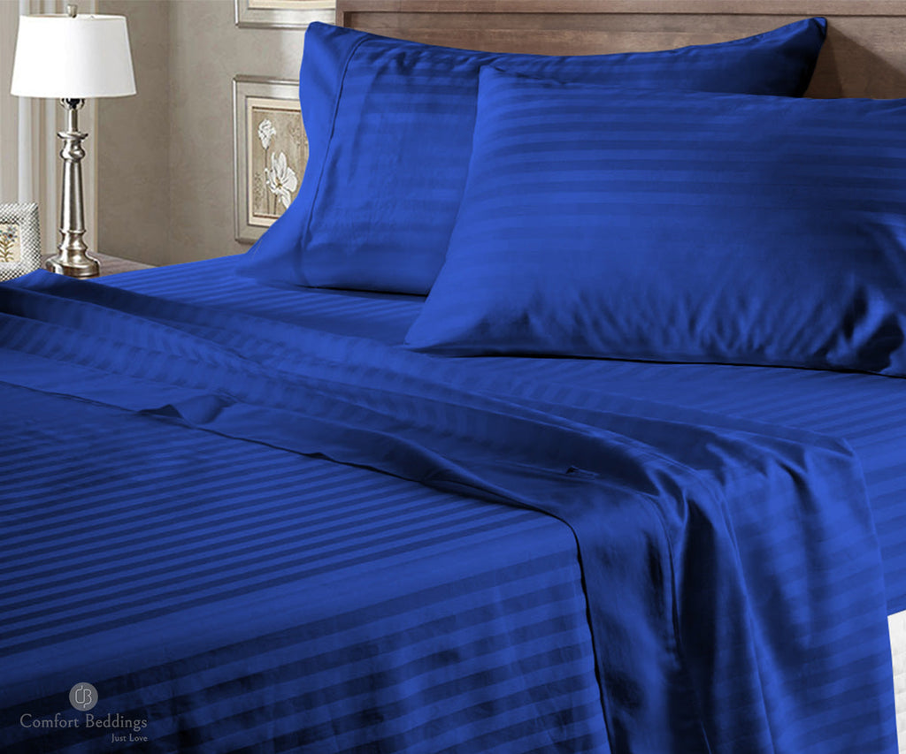Luxury Blue Bed Sheets | Comfort Beddings