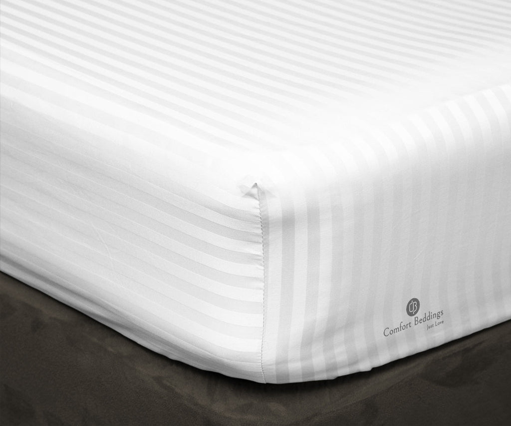100% Cotton White Bed Sheets | Comfort Beddings