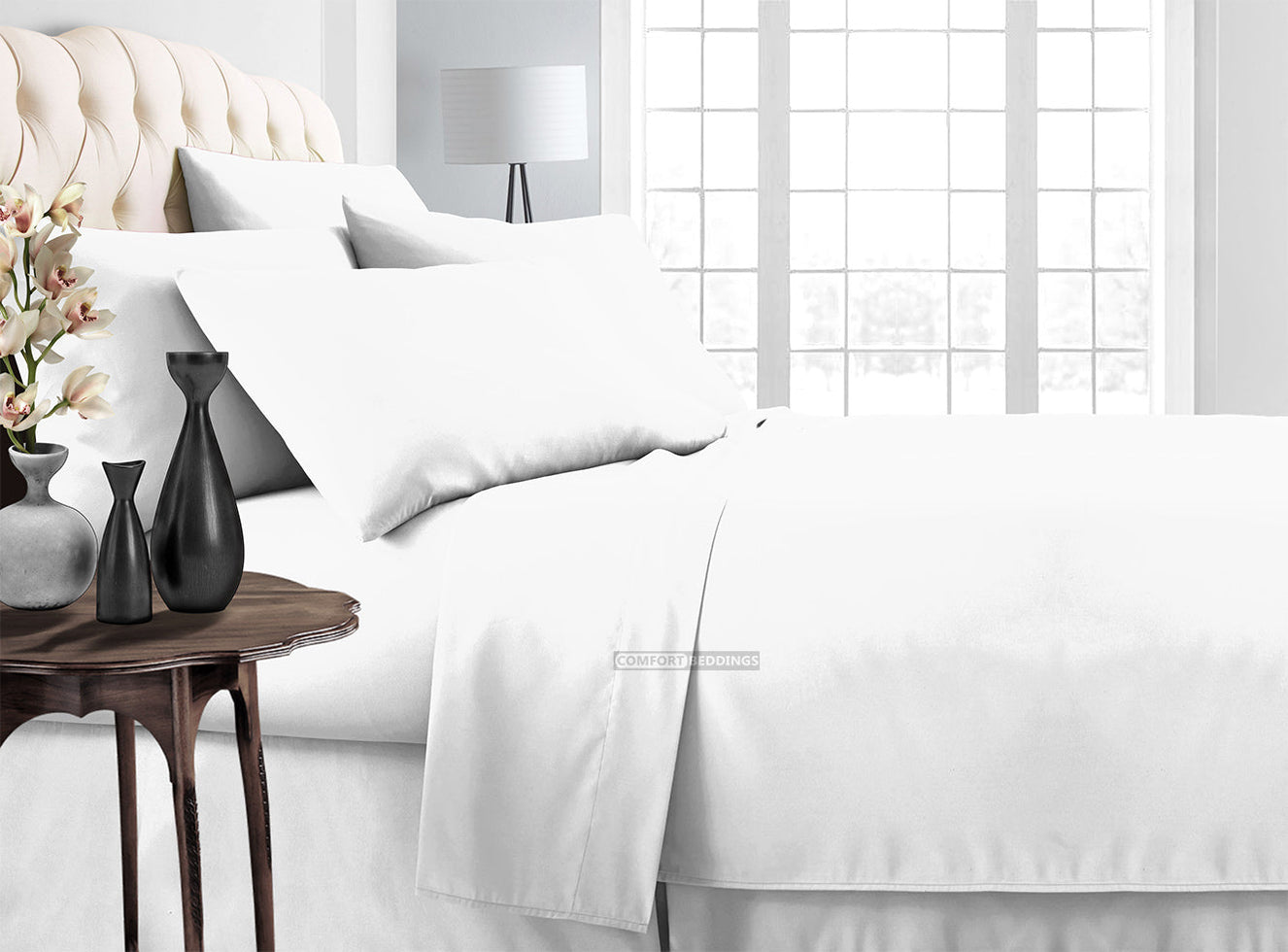 Super Soft White Bed Sheets - 15% Discount — Comfort Beddings