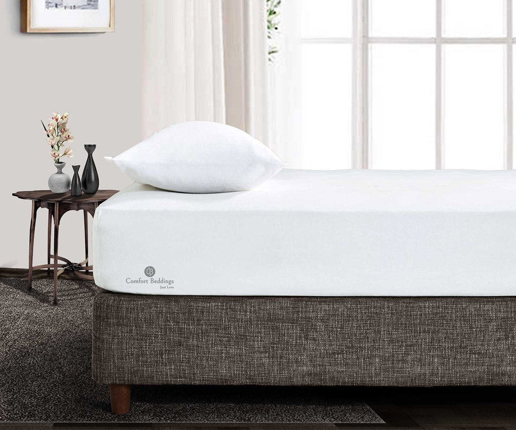 100% Cotton White Bed Sheets | Comfort Beddings